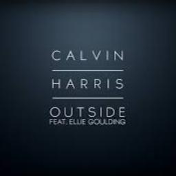Outside - Song Lyrics and Music by Calvin Harris, ft. Ellie Goulding ...