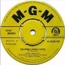 The purple people eater - Song Lyrics and Music by Sheb Wooley arranged ...