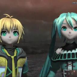 Akatsuki Arrival - Song Lyrics and Music by Hatsune Miku, Len Kagamine ...