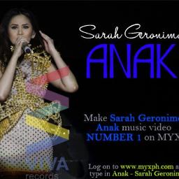ANAK (rock version) - Song Lyrics and Music by Sarah Geronimo / Freddie ...