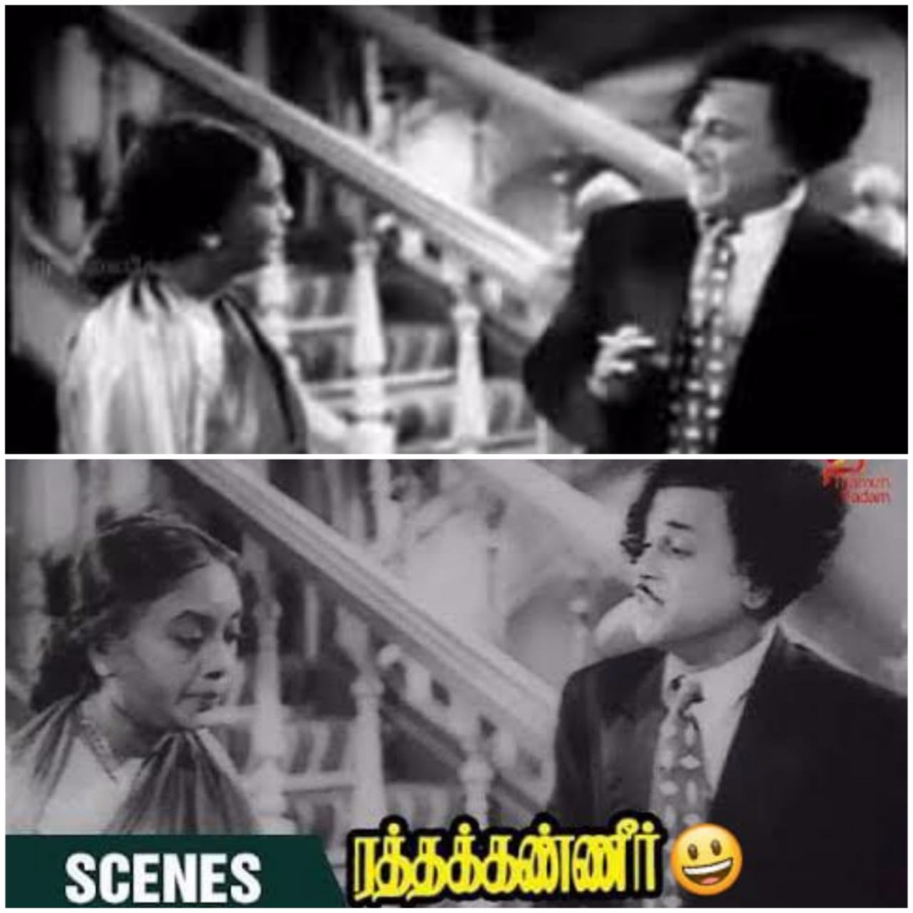 MR Radha & Mother HQ - Ratha kanneer comedy scene 😂 by SPBRasigan9 and ...