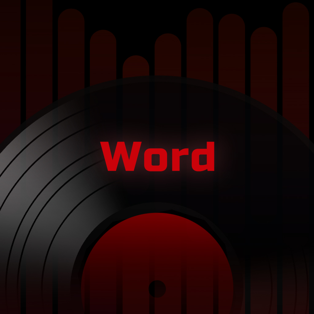 Word - Song Lyrics and Music by Smule Beats arranged by ...