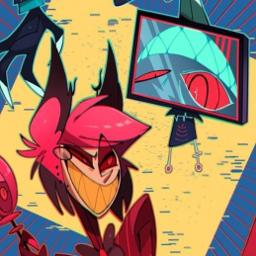 Stayed Gone - Song Lyrics and Music by Vox & Alastor - Hazbin Hotel ...